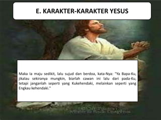 Karakter Yesus | PPT