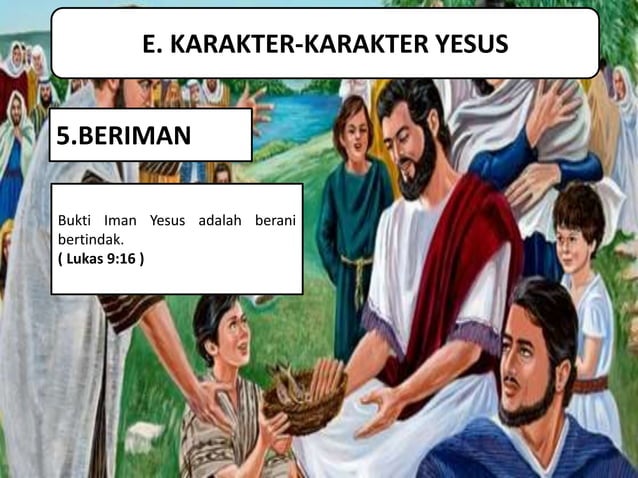 Karakter Yesus | PPT