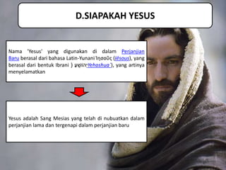 Karakter Yesus | PPT