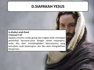 Karakter Yesus | PPTX
