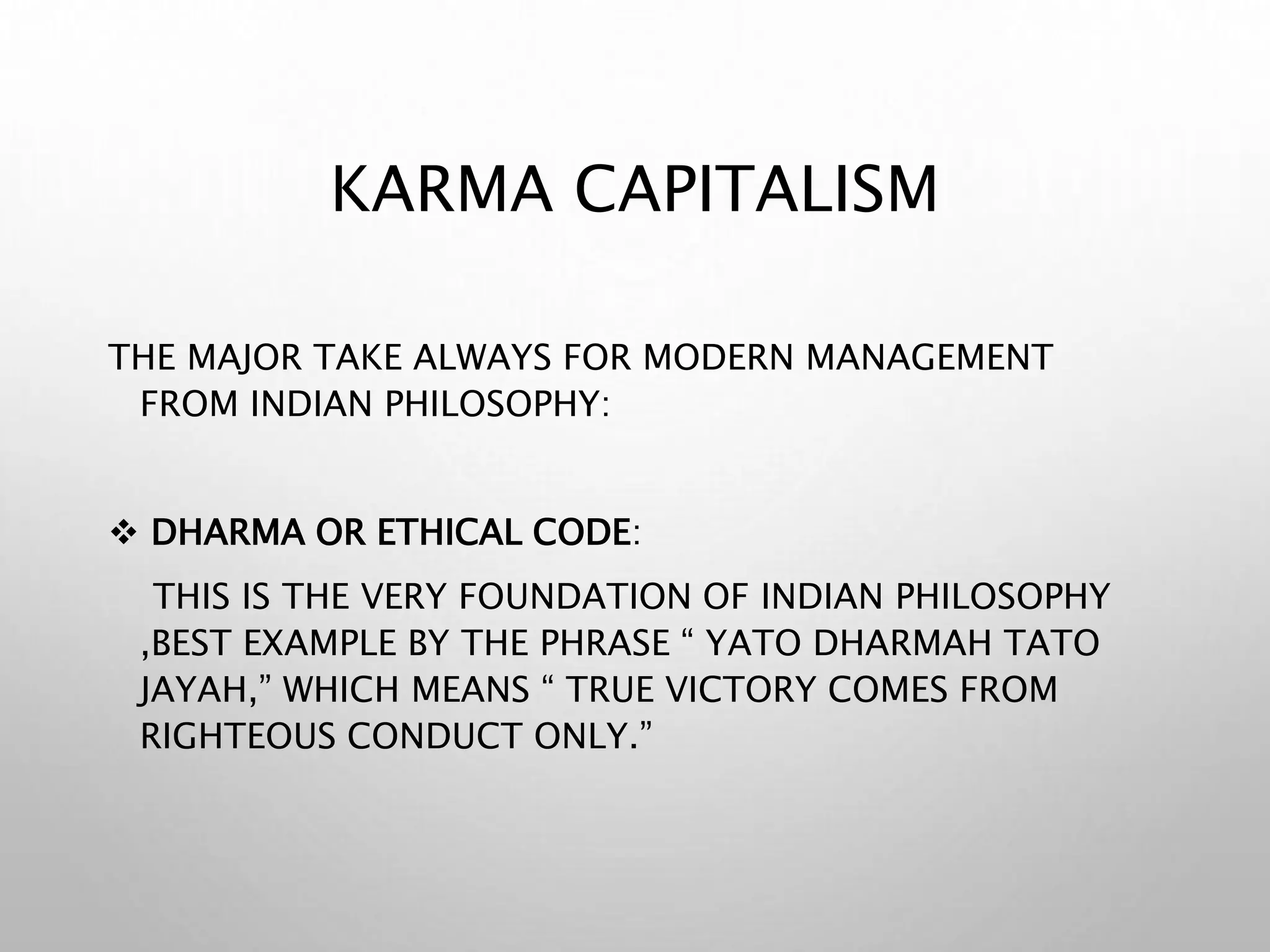 concept of Karma | PPTX