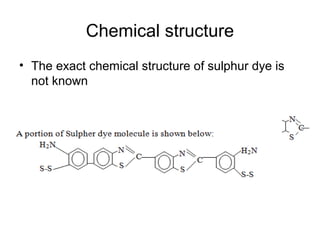 sulphur dyes | PPT