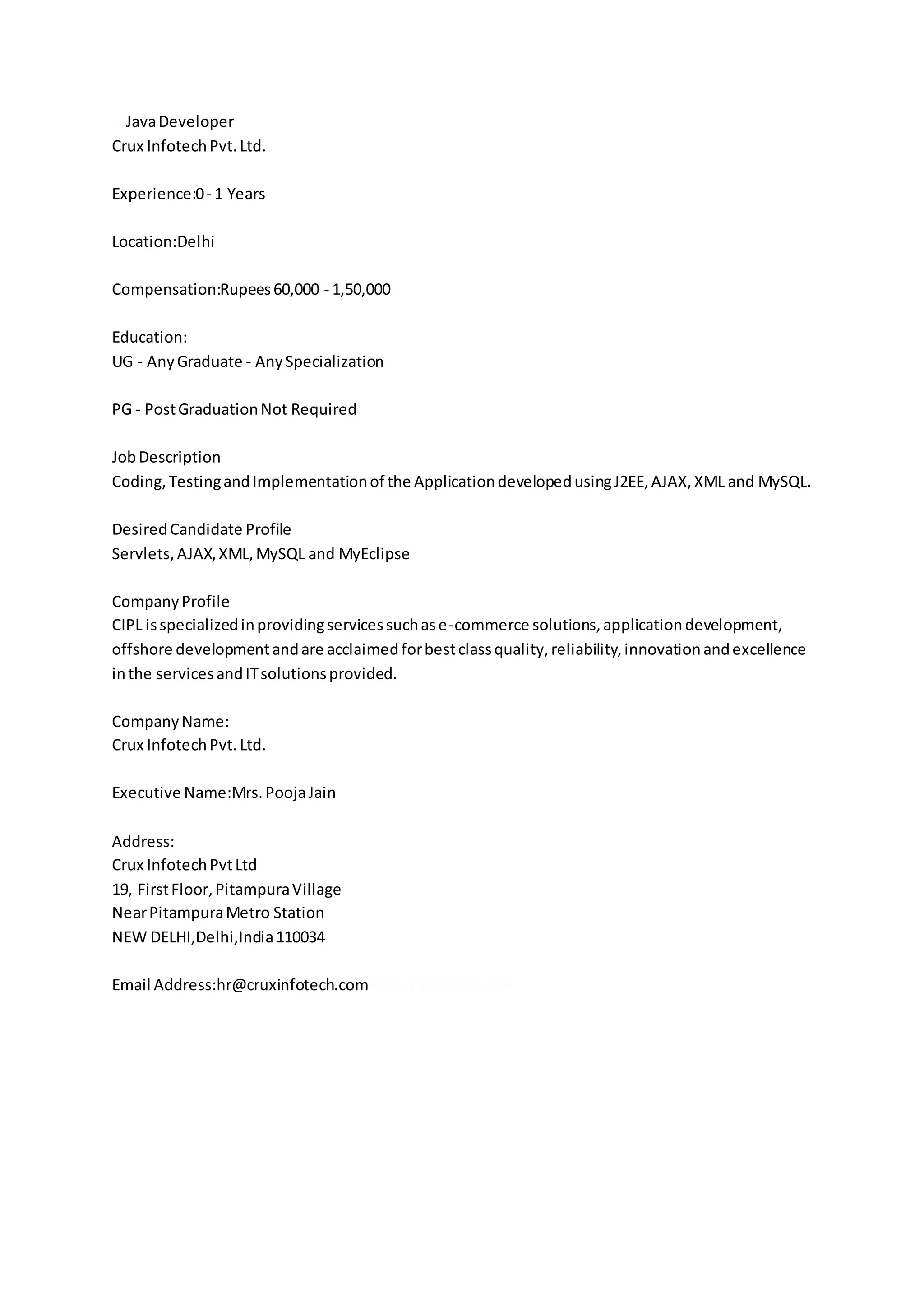 Karan java-developer | DOCX