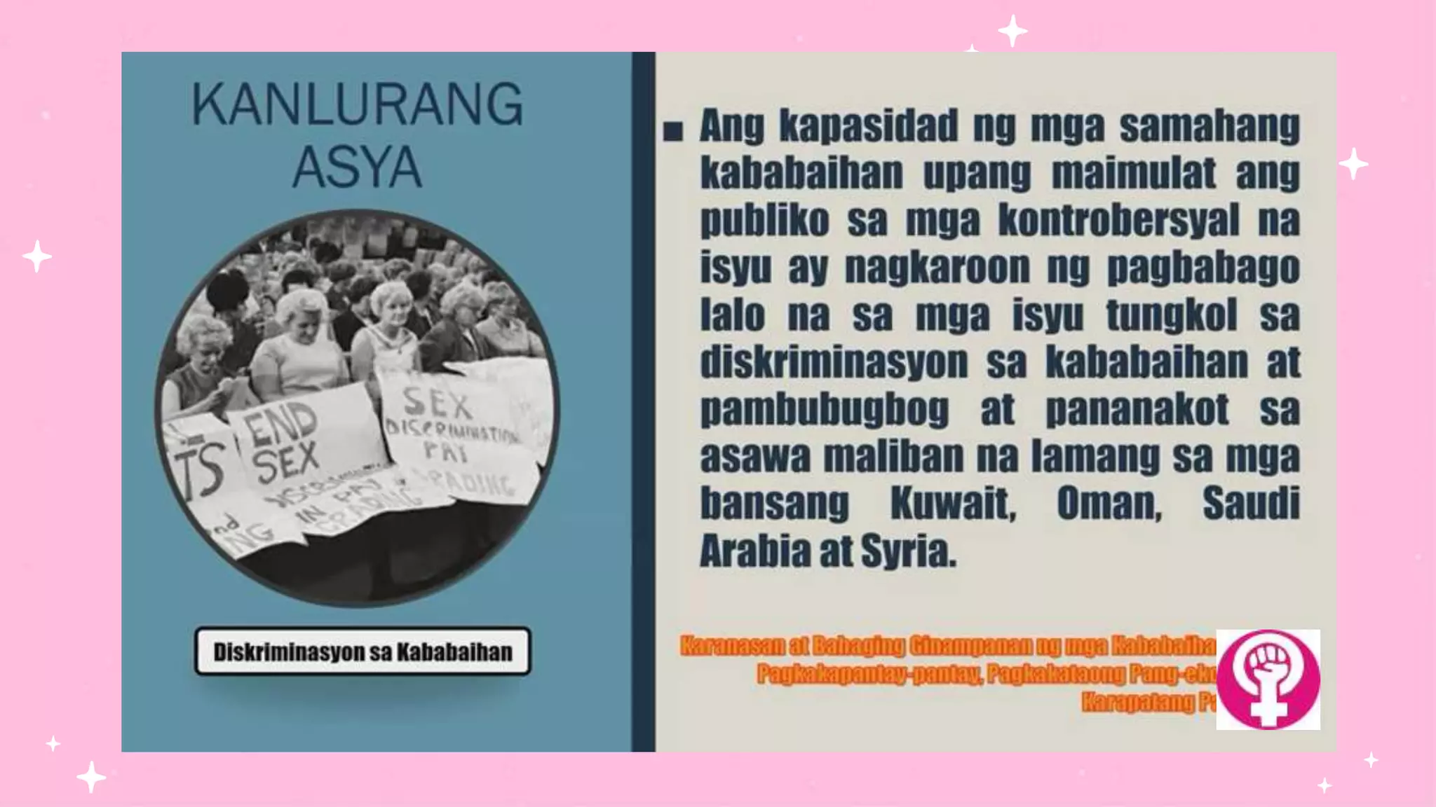 Karanasan ng mga Kababaihan.pptx