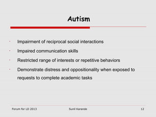 Poor school performance | PPT
