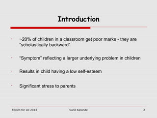 Poor school performance | PPT