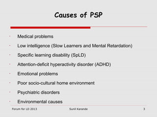 Poor school performance | PPT