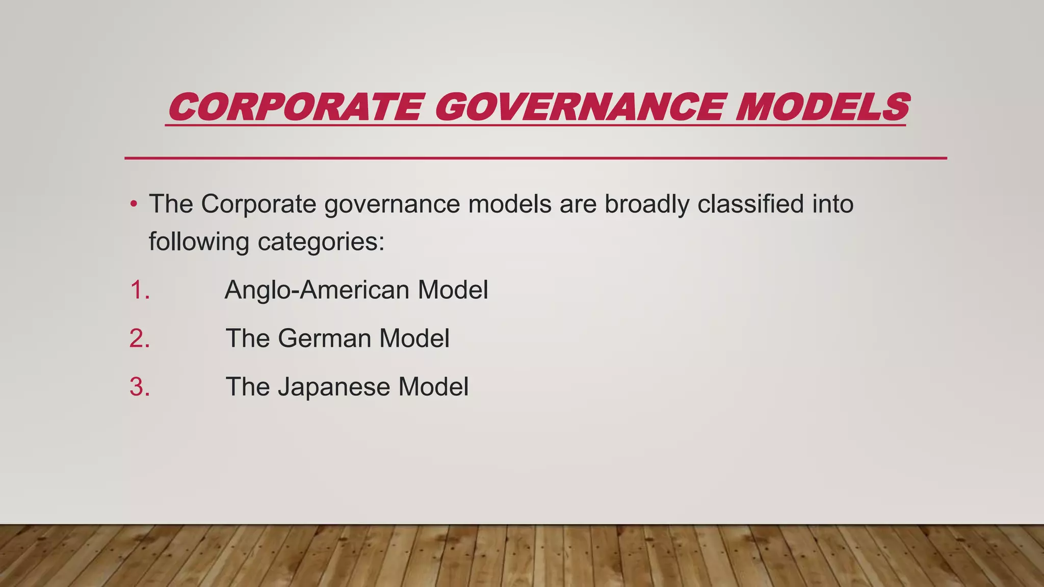 models of corporate governance.pptx