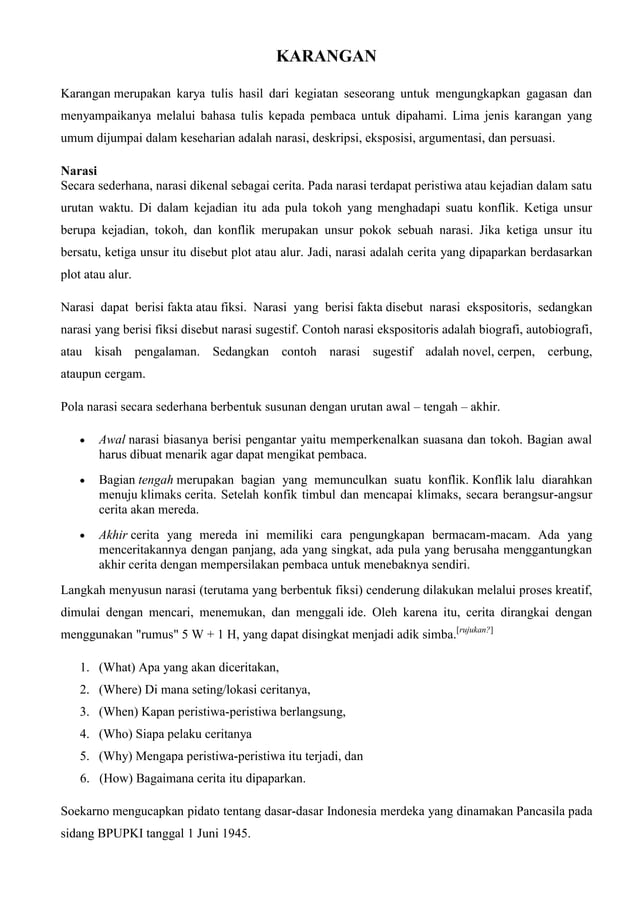 Karangan | PDF