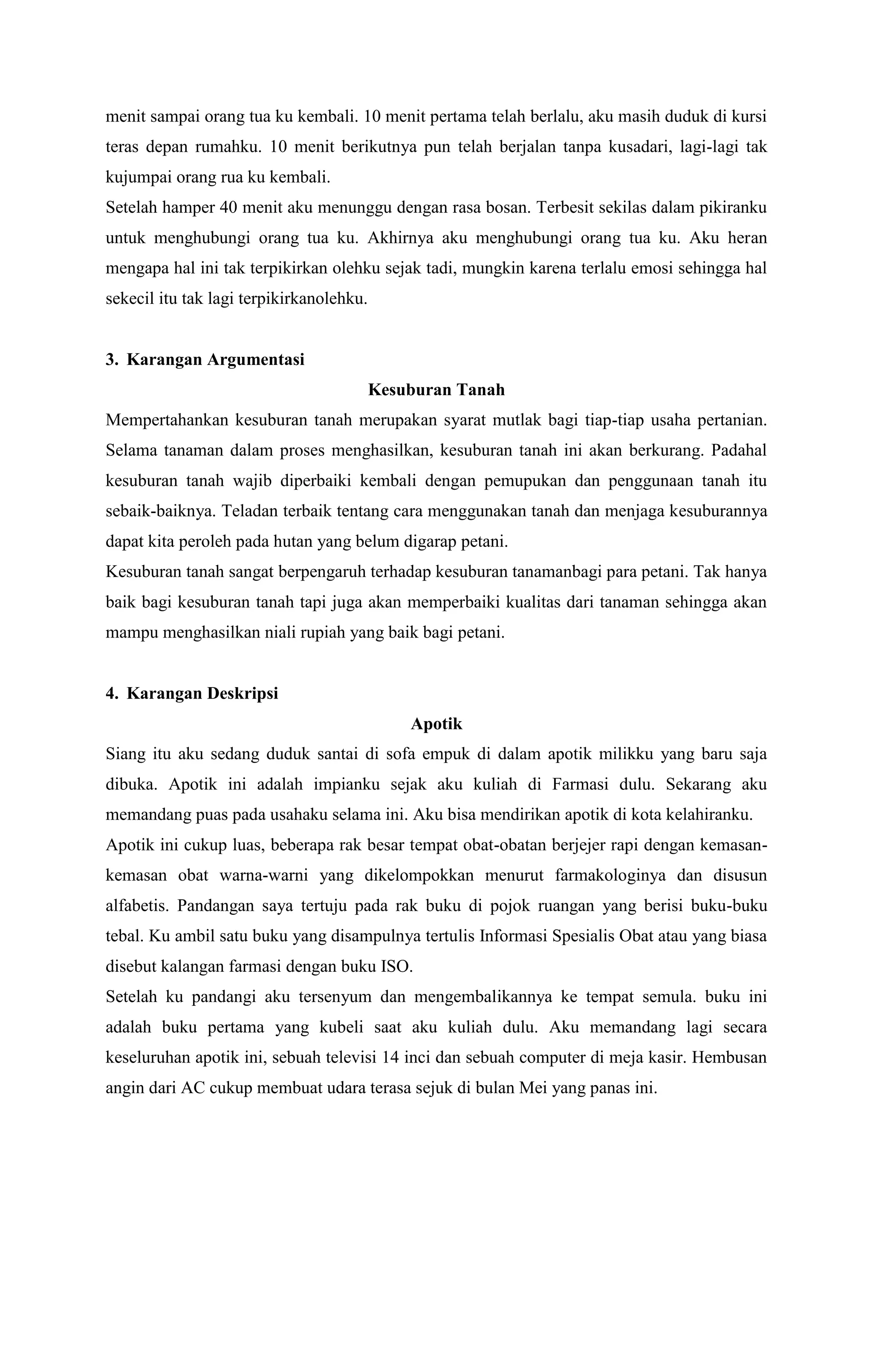 Karangan Eksposisi Pdf