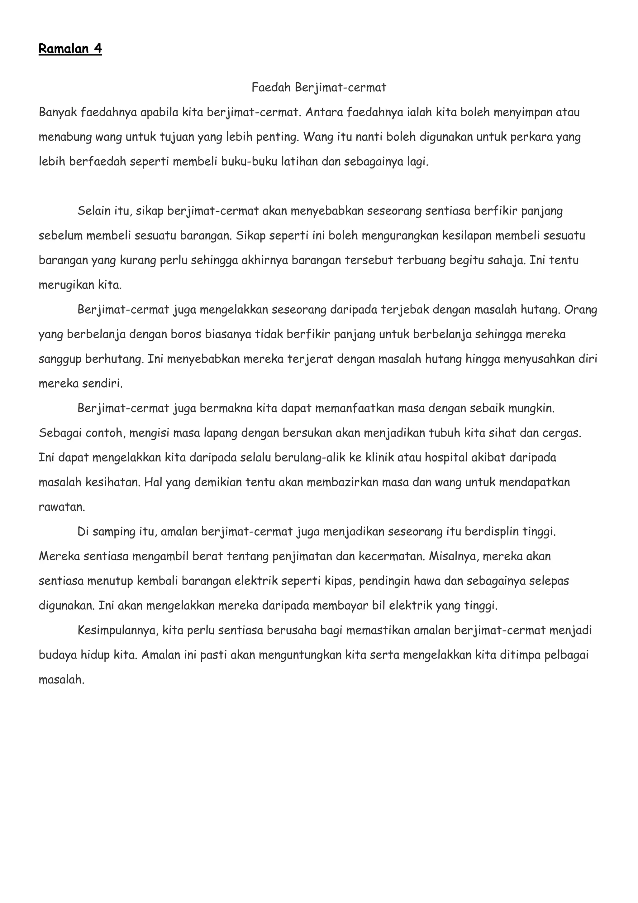 Karangan kakak | PDF