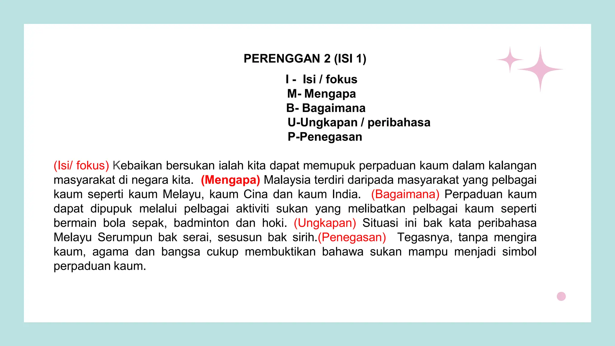 KARANGAN RESPONS TERHAD BAHASA MELAYU KERTAS 1 SPM | PPTX
