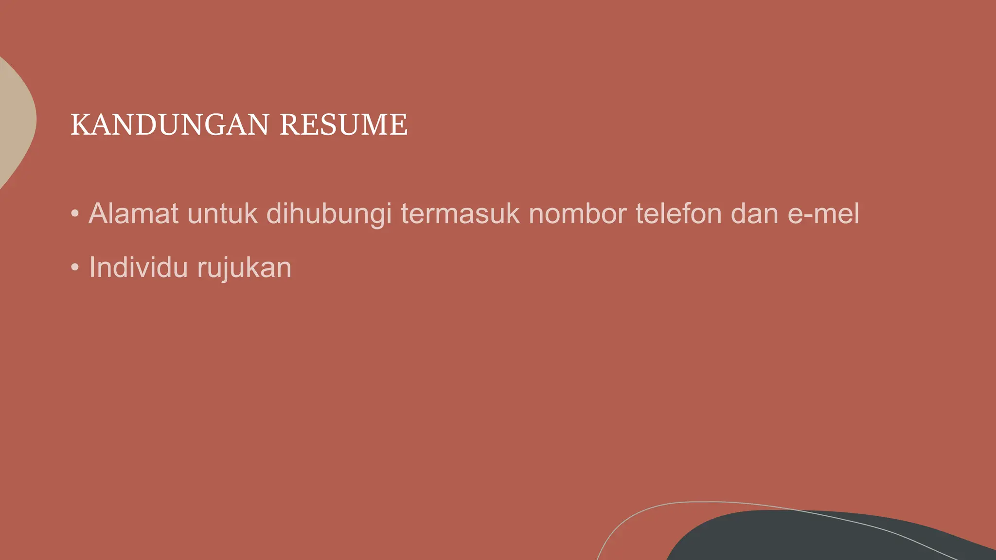 NOTA PANDUAN KARANGAN RESUME BAHAGIAN BAHASA MELAYU | PPT