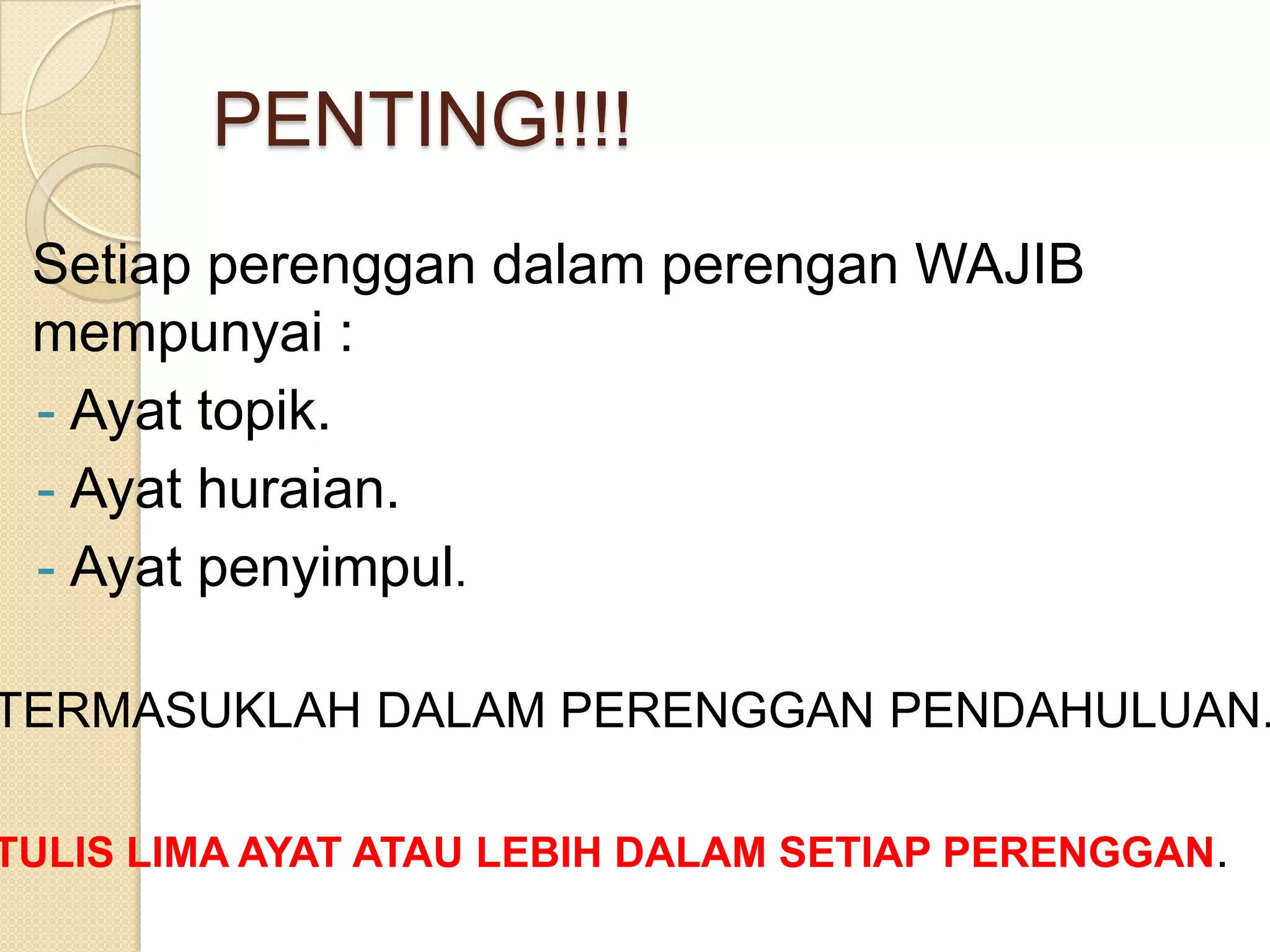 Karangan umum | PPTX