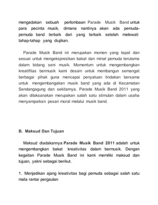 proposal Karanganyar satukan perbedaan | DOCX