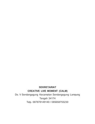 proposal Karanganyar satukan perbedaan | DOCX