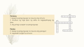 Karaniwan at di karaniwang pangungusap | PPTX
