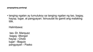 Karaniwang Ngalan filipino grade 2 33343-4-3 | PPT