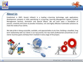 Karanji Infotech Pvt.Ltd Company Profile | PPT