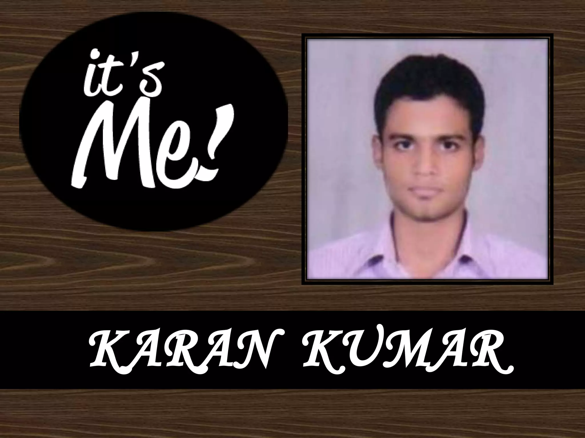 Karan kumar visual cv | PPT