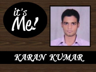 Karan kumar visual cv | PPTX