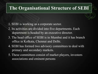 Security and exchange board of India | PPTX
