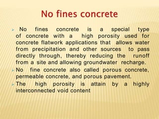 No fine concrete | PPTX