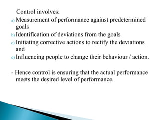 Management Control System | PPT