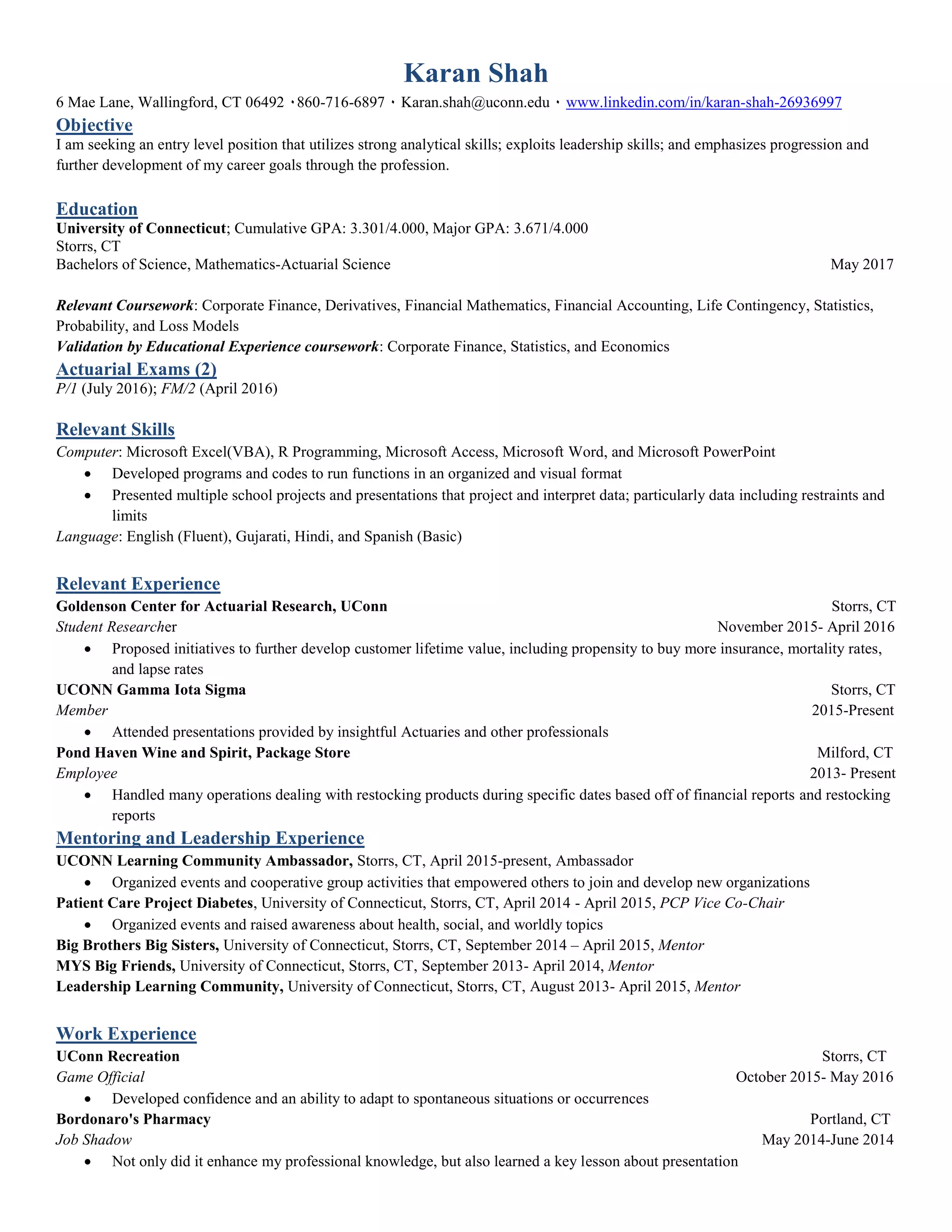 My Professional Resume | PDF