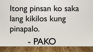 Mga Karanungang- bayan Filipino 8 Module 1 | PPTX