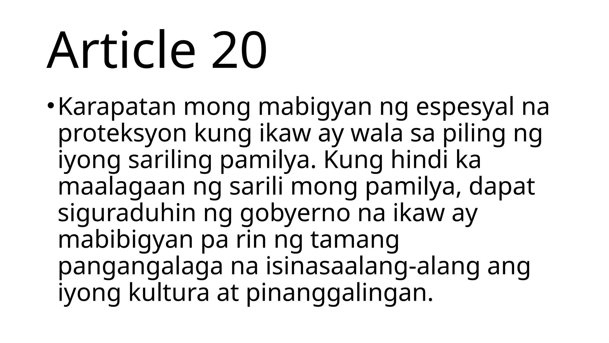 Mga karapatan ng bata sa Pilipinas GMRC 4 | PPTX