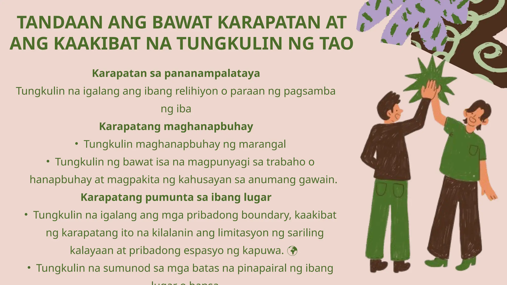 Karapatan at Tungkulin ng Tao sa Lipunan.pptx