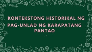 karapatang pantao.pptx | Desktop Publishing | Computer Software and Applications