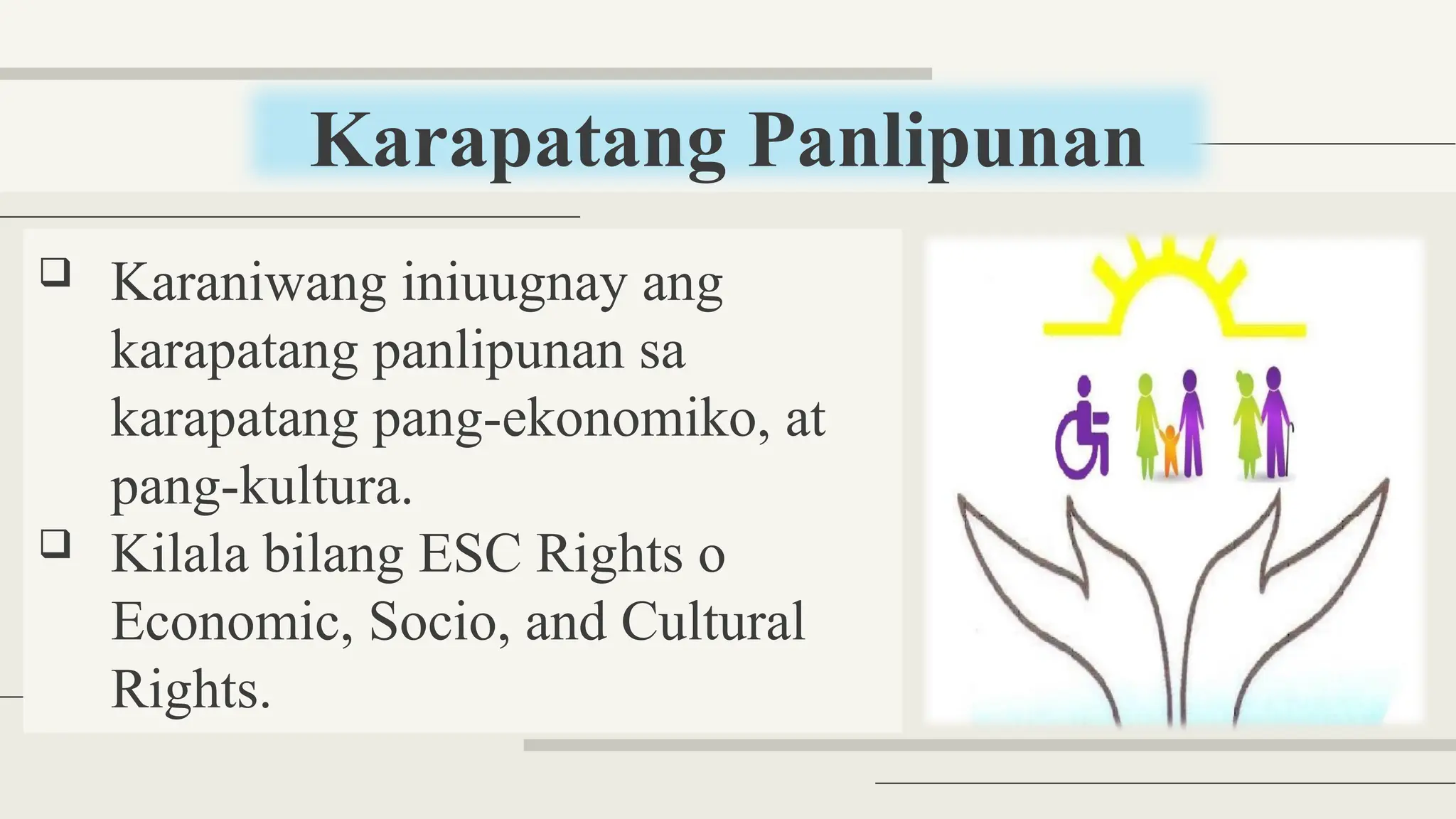 Karapatan ng Mamamayang Pilipino powerpoint presentation | PPTX