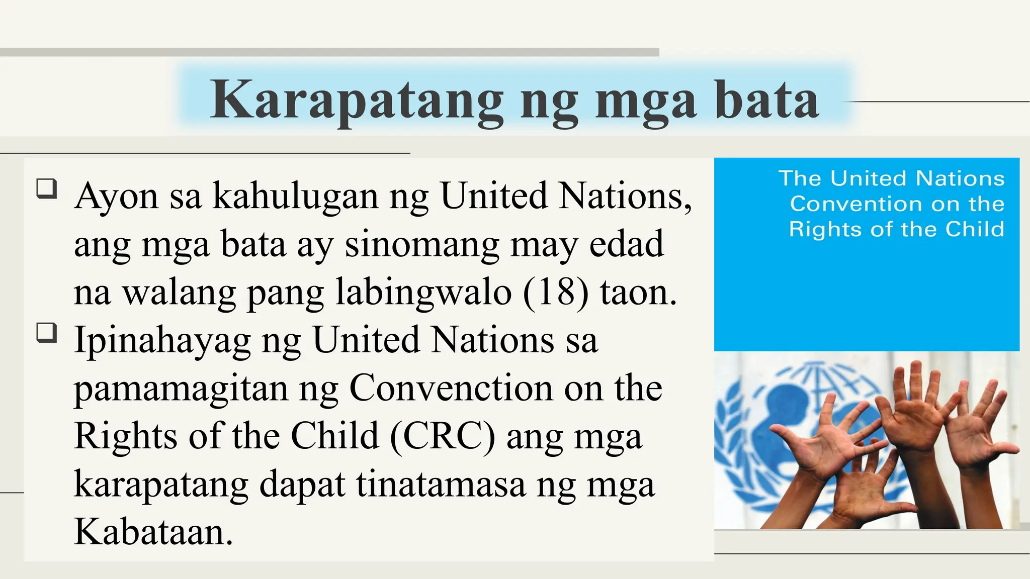 Karapatan ng Mamamayang Pilipino powerpoint presentation | PPTX