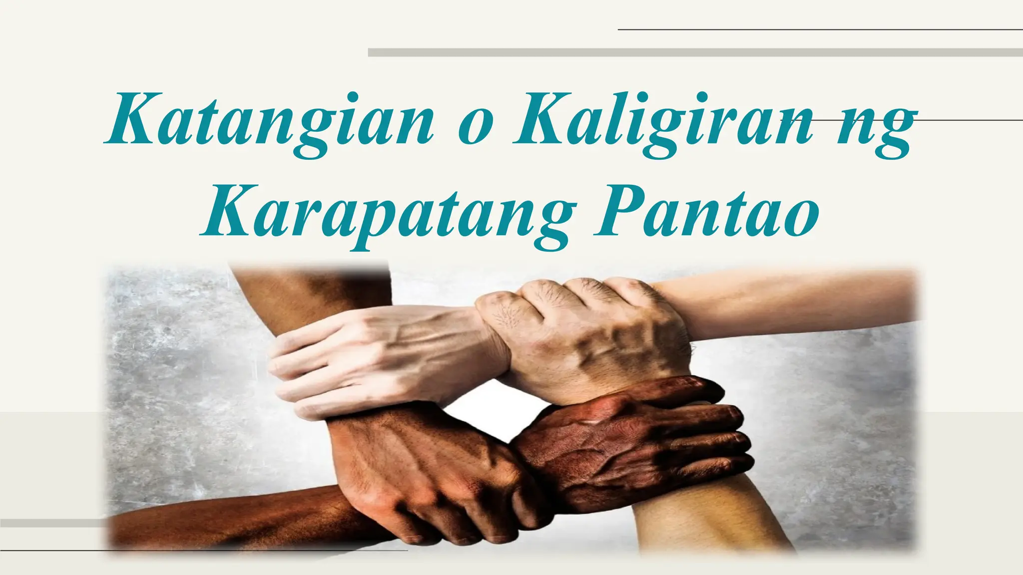 Karapatan ng Mamamayang Pilipino powerpoint presentation | PPTX
