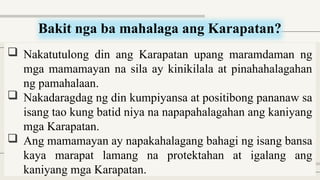 Karapatan ng Mamamayang Pilipino powerpoint presentation | PPTX