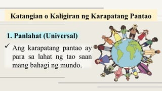 Karapatan ng Mamamayang Pilipino powerpoint presentation | PPTX