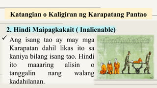 Karapatan ng Mamamayang Pilipino powerpoint presentation | PPTX