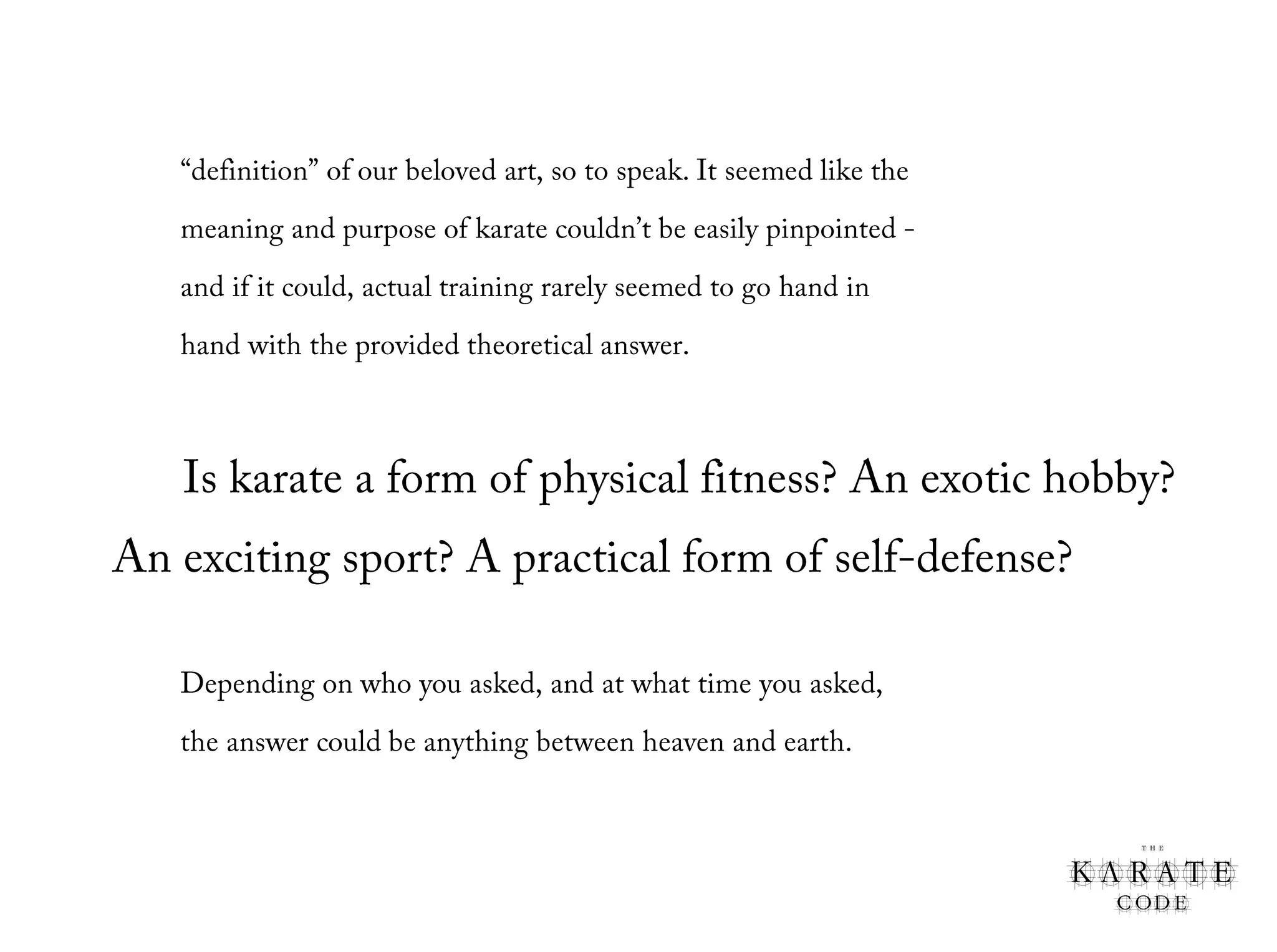 Karate code (karate by jesse) | PPT