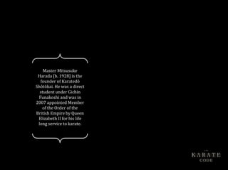 Karate code (karate by jesse) | PPT