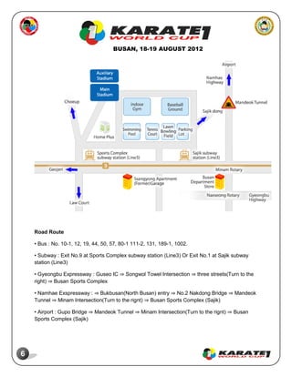 emilio Karate 1 wc bulletin | PDF