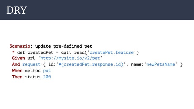 Karate - powerful and simple framework for REST API automation testing ...