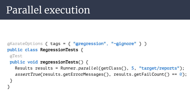 Karate - powerful and simple framework for REST API automation testing ...