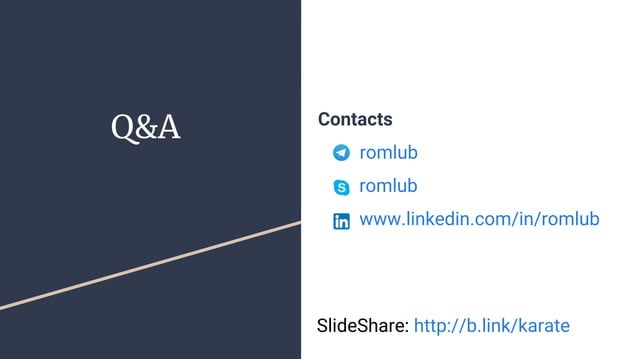 Karate - powerful and simple framework for REST API automation testing ...