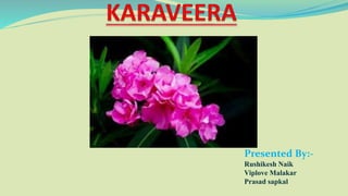 Karaveera agad tantra and toxicology.pptx