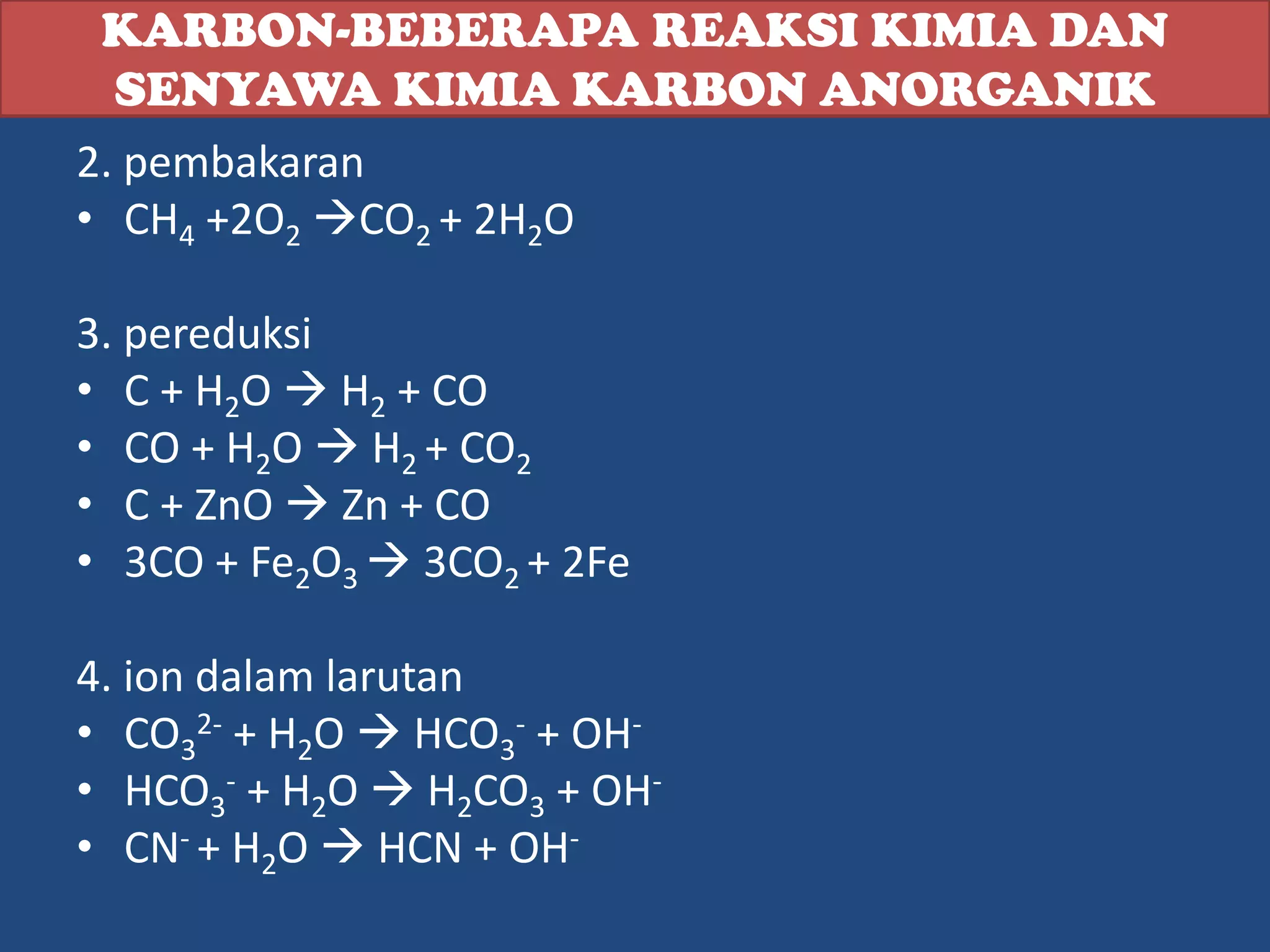 Golongan Karbon (IV A) | PDF