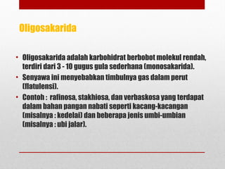 KARBOHIDRAT DAN STRUKTUR KIMIANYA Biomolekul yang paling banyak ...