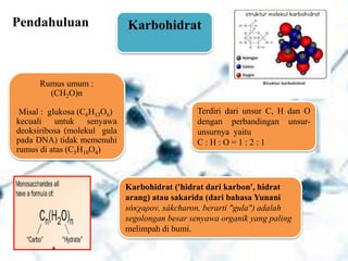 BIOKIMIA I KARBOHIDRAT UHO | PPT