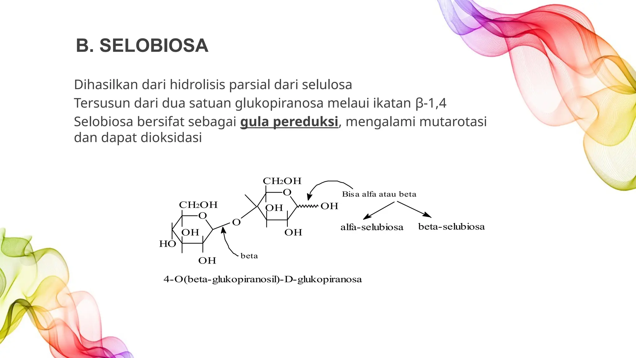 PPT Penjelasan, Reaksi dan Macam-macam Karbohidrat | PPTX